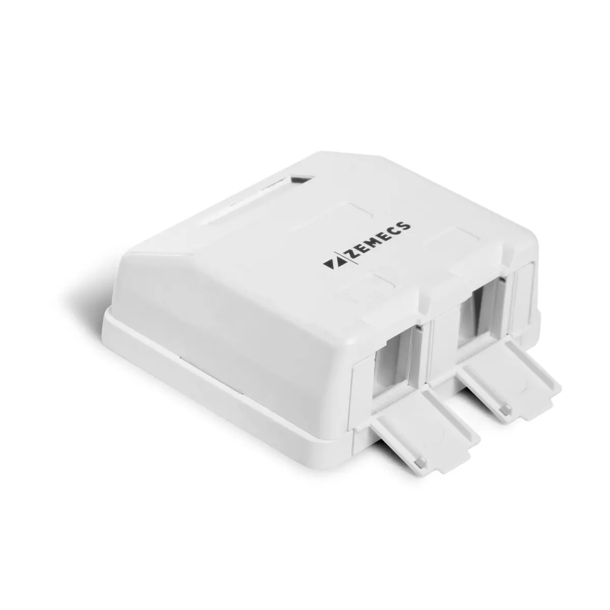 Surface Mount Box, 2 Port, w/Dust Cover - Zemecs